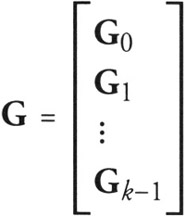 3.2: Matrix Description of Linear Block Codes | GlobalSpec