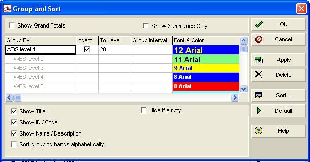 Chapter 13: Group, Sort and Layouts | GlobalSpec