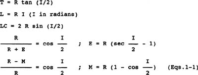 Chapter 1: Horizontal Curve | Engineering360