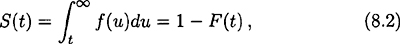 8.2: THE SURVIVOR FUNCTION AND THE HAZARD FUNCTION | GlobalSpec
