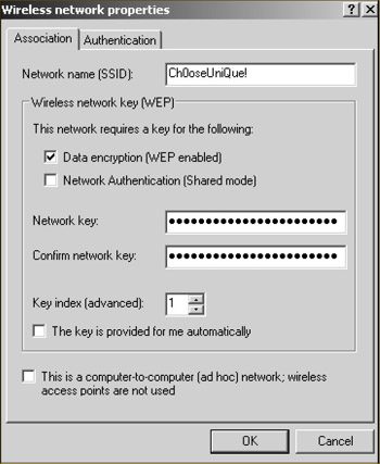 Enabling Security Features on Wireless Clients | GlobalSpec