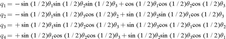 Appendix A: Relationships for Three-Axis Euler Rotational Sequences ...
