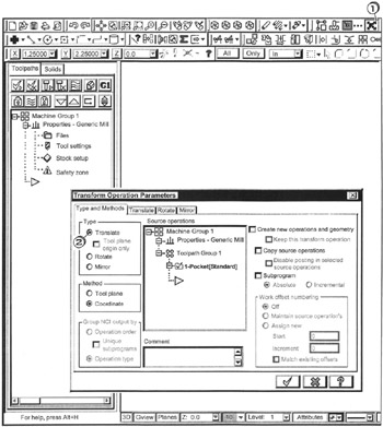 Chapter 8: Using Transform to Translate, Rotate or Mirror Existing Toolpaths | GlobalSpec
