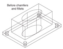 The Chamfer and Fillet tools | GlobalSpec