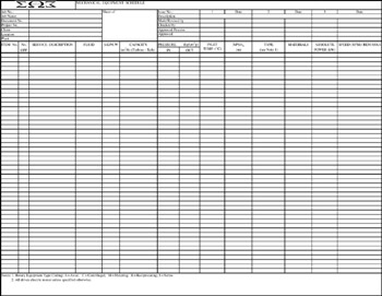 Appendix A: A List of Engineering Process Flow Diagrams and Process ...