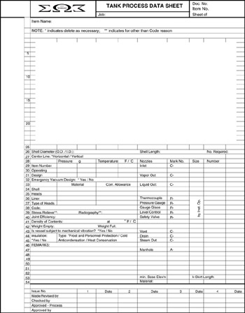 Appendix A: A List of Engineering Process Flow Diagrams and Process ...