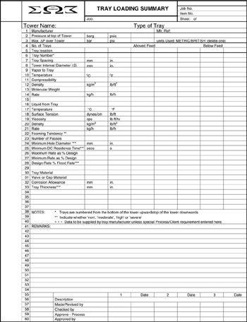 Appendix A: A List of Engineering Process Flow Diagrams and Process ...