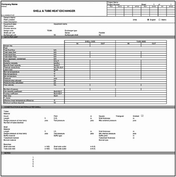 Appendix G: Equipment Specification (Data) Sheets | Engineering360