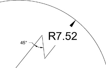 DIMENSION STYLE: SYMBOLS AND ARROWS TAB | GlobalSpec