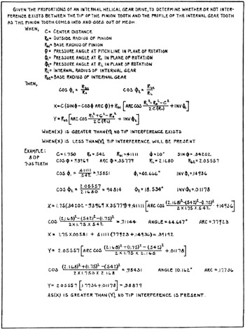 Helical Gear Mathematics Formulas and Examples | Engineering360