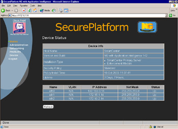Installing Check Point VPN-1/FireWall-1 NG AI on SecurePlatform ...