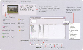 The Encore DVD User Interface | GlobalSpec