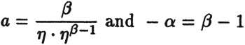 APPENDIX 16B RELATIONSHIP OF EQUATION (16.38) AND THE WEIBULL FAILURE ...